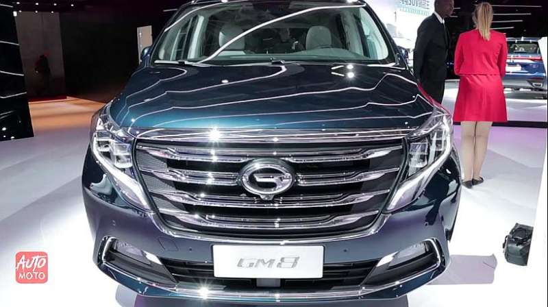 高清实拍，2018款传祺GM8 320T全方位展示,汽车,车展,好看视频