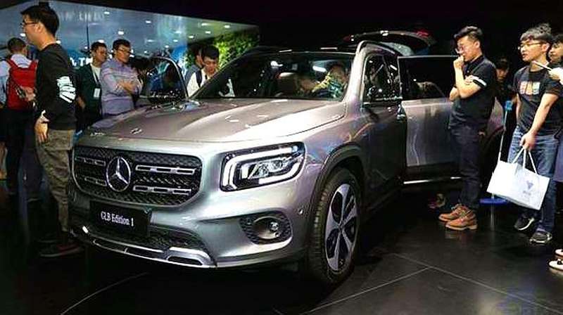 2019广州车展：一分钟看懂北京奔驰GLB 1.3T的7座SUV,汽车,车展,好看视频