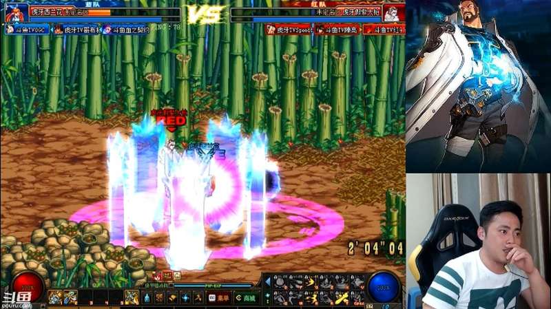 DNF：李永蓝拳换了一身紫衣时装后，人自信了，操作也骚气了起来,游戏,RPG游戏,好看视频