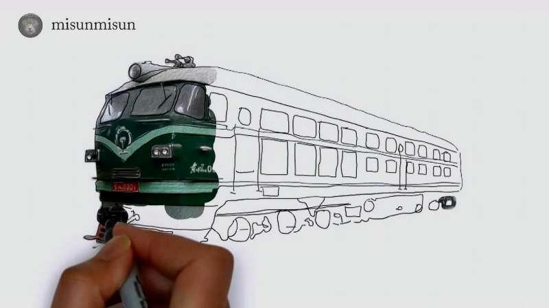 东风DF4A型内燃机车,汽车,车评,好看视频