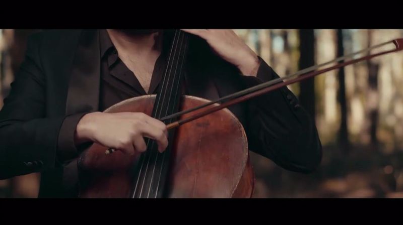 提琴双杰2cellos密林中演奏抒情小曲《Cavatina》，美妙悦耳！,音乐,器乐,好看视频