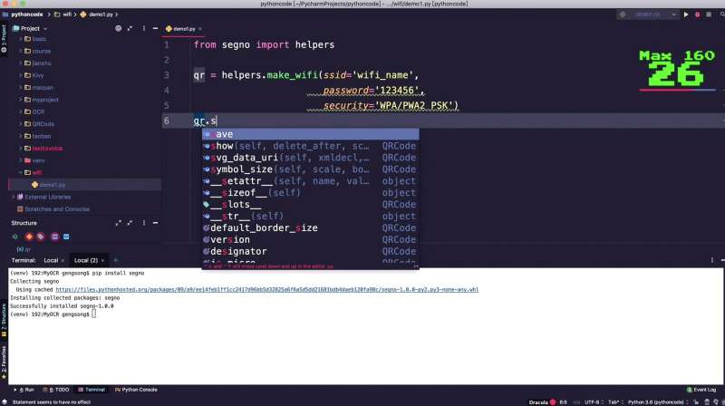 经常忘记家里Wifi密码？Python生成Wifi二维码，扫码直接联网！,教育,资格考试,好看视频