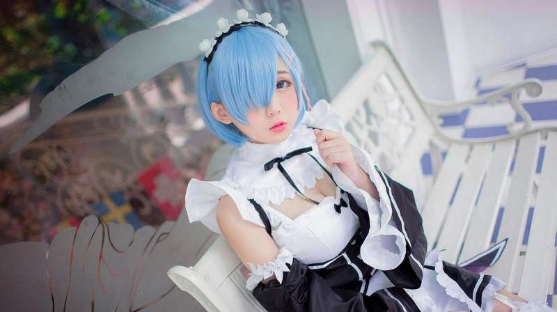 cos蕾姆！说真的，这么美好的女孩谁能抵抗的了呢？,动漫,动漫资讯,好看视频