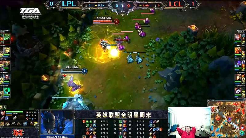 LPL百大经典赛事一炮四个PDD，PDD本人直播观看完心态爆炸！,游戏,MOBA,好看视频